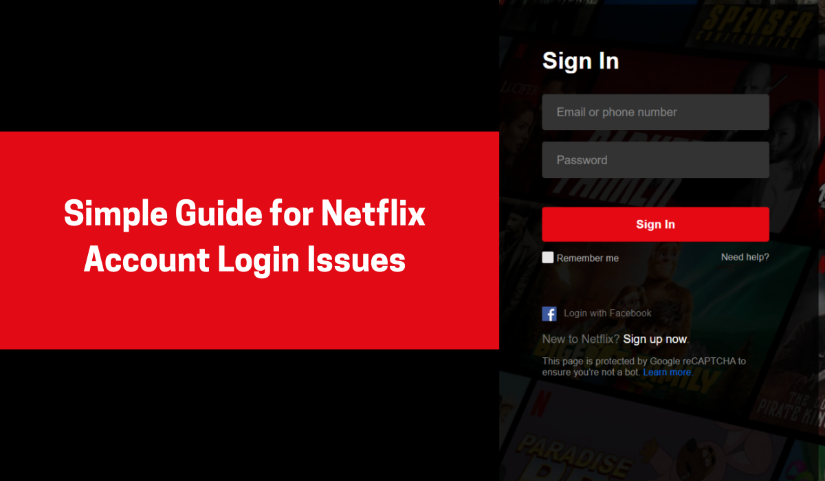 Best Ways to fix Netflix Account Login Issues